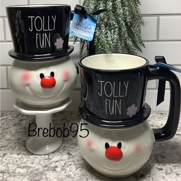 Rae Dunn | Holiday | Rae Dunn Jolly Fun Mugs Set 2 Vhtf | Poshmark